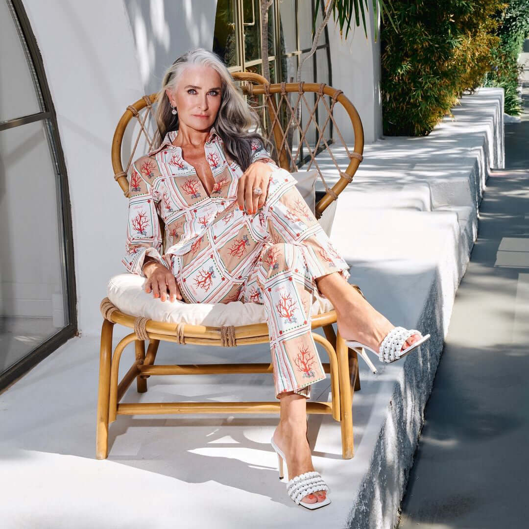 Caroline Labouchere with Aurnia Sandal – serenauziyel